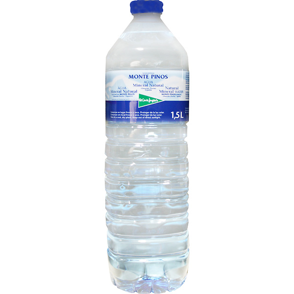 EL CORTE INGLES agua mineral natural botella 1 con 5 l | ANUNCIA-TE.ES